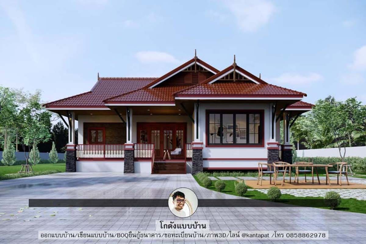 โกดังแบบบ้าน แบบบ้านทรงมะนิลา (Manila-roof)