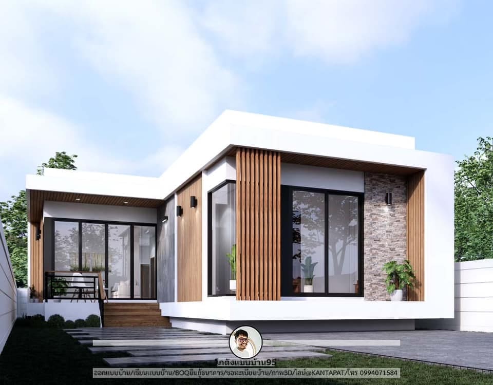 P-1399-บ้านสมัยใหม่โมเดิร์น ดีไซน์สวยหรู 146 ตร.ม.