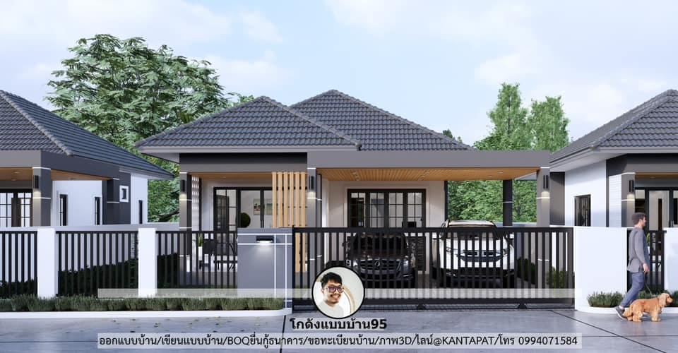 U-049-โครงการบ้านปั้นหยา-7 - โกดังแบบบ้าน 95 thailandhomeplan แบบบ้าน โกดังแบบบ้าน รวมไอเดียแบบ ...