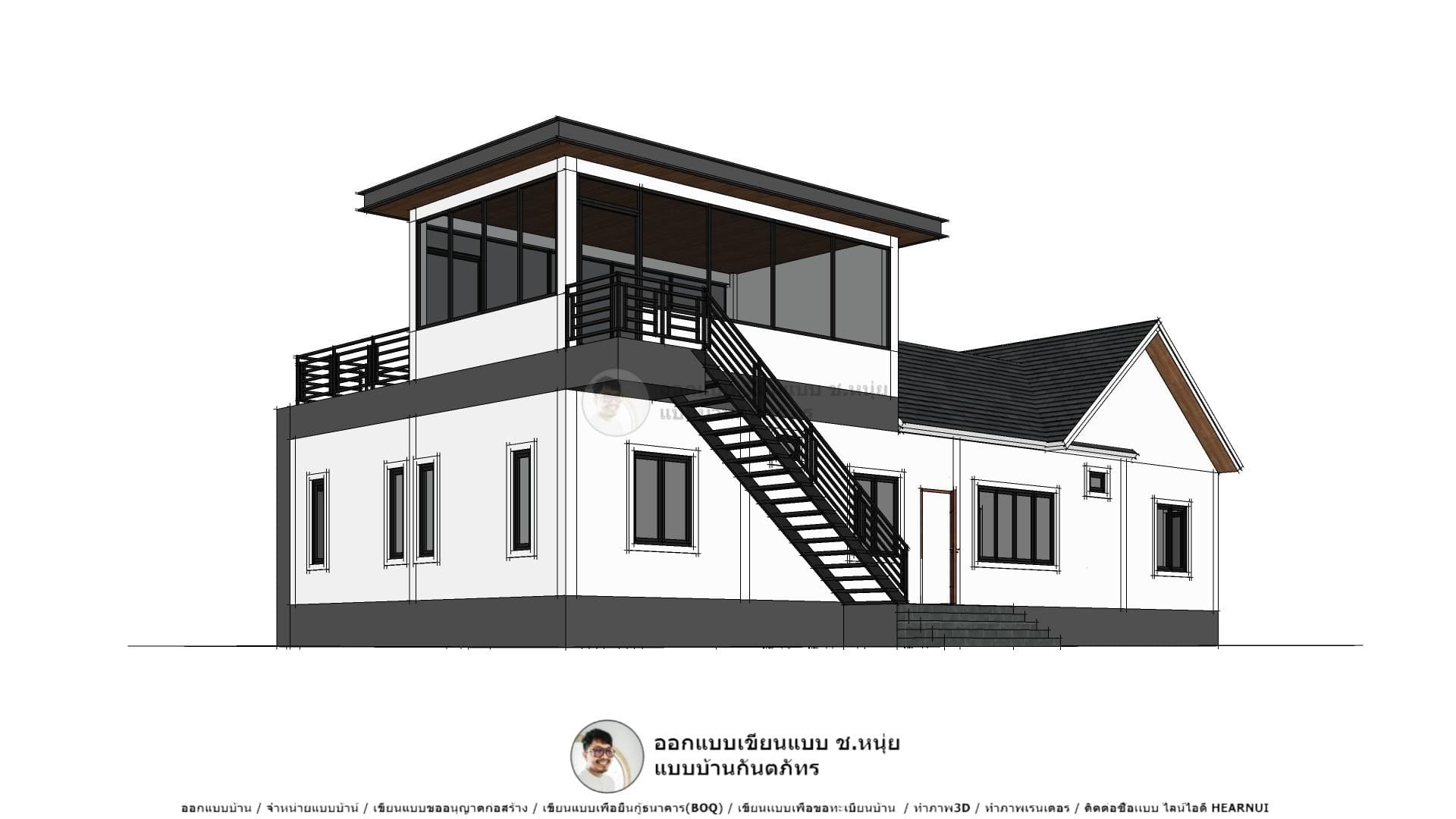 บ้านชั้นเดียวหลังใหญ่-P-811-5 - โกดังแบบบ้าน 95 thailandhomeplan แบบ ...