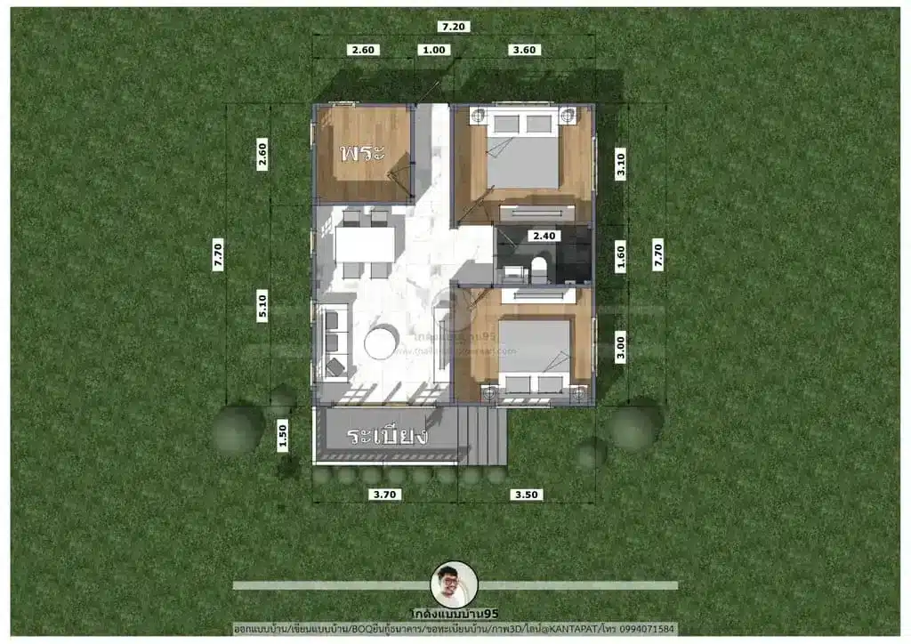 P-1550-บ้านหลังคาจั่ว ไอเดียบ้านสมัยใหม่ บ้านสวยยอดนิยม ดูฟรี