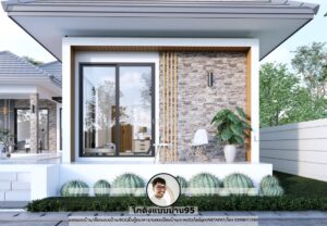 บ้านทรงปั้นหยา P-2312 แบบบ้านสวย ๆ สไตล์คอนเทมโพรารี่ 246 ตร.ม.